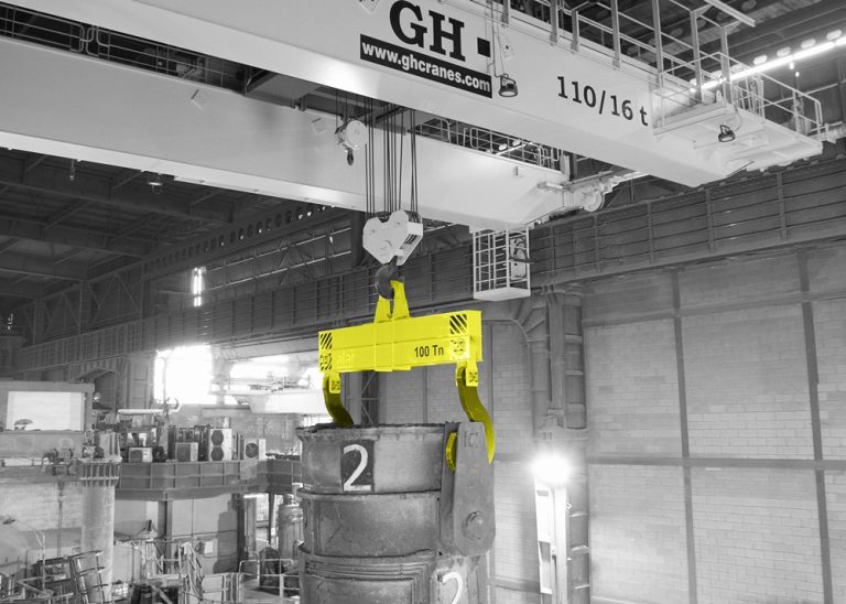 LAMELLAR HOOKS SPREADER. ARCELOR OLABERRIA - Alarlifting